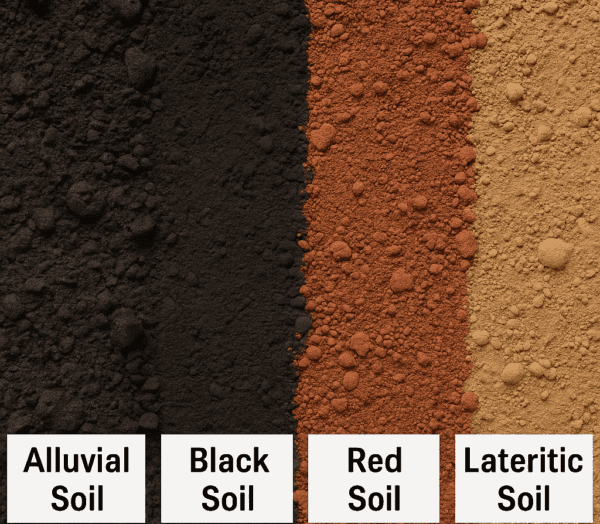 Classification Of Indian Soils - Indianagriexam.com
